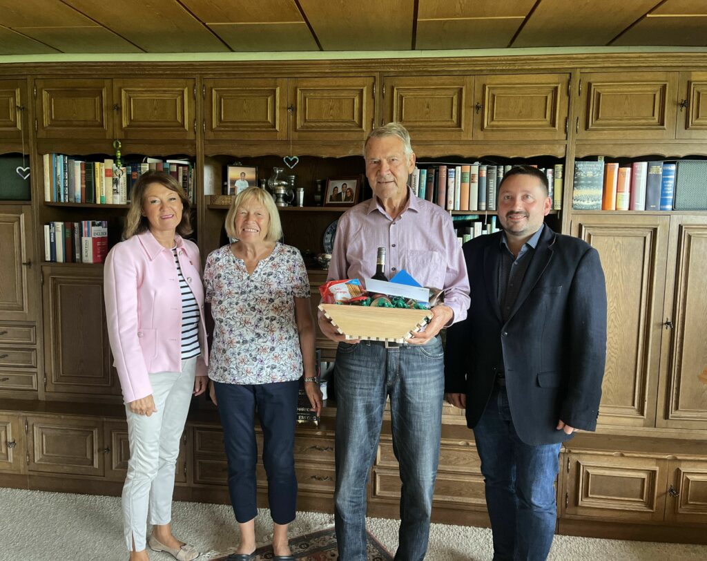 Siegfried Frommelt feierte den 80. Geburtstag - dieBildschirmzeitung