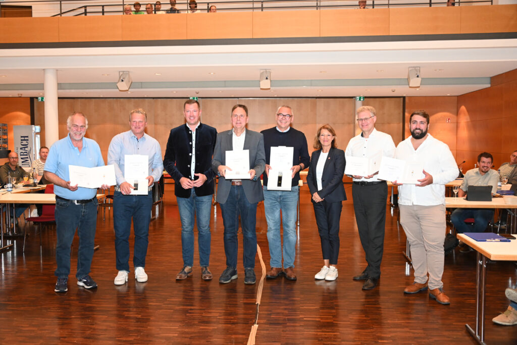 Fünf Ehrungen und eine Verabschiedung - dieBildschirmzeitung