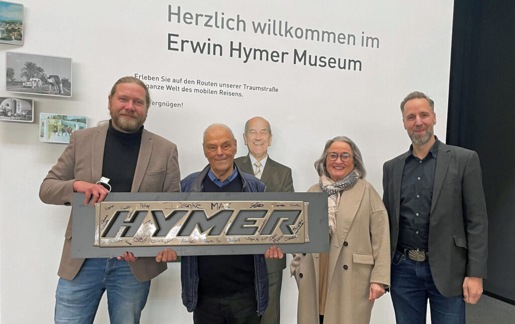 Max Ludy – 65 Jahre für Erwin Hymer und sein Lebenswerk ...