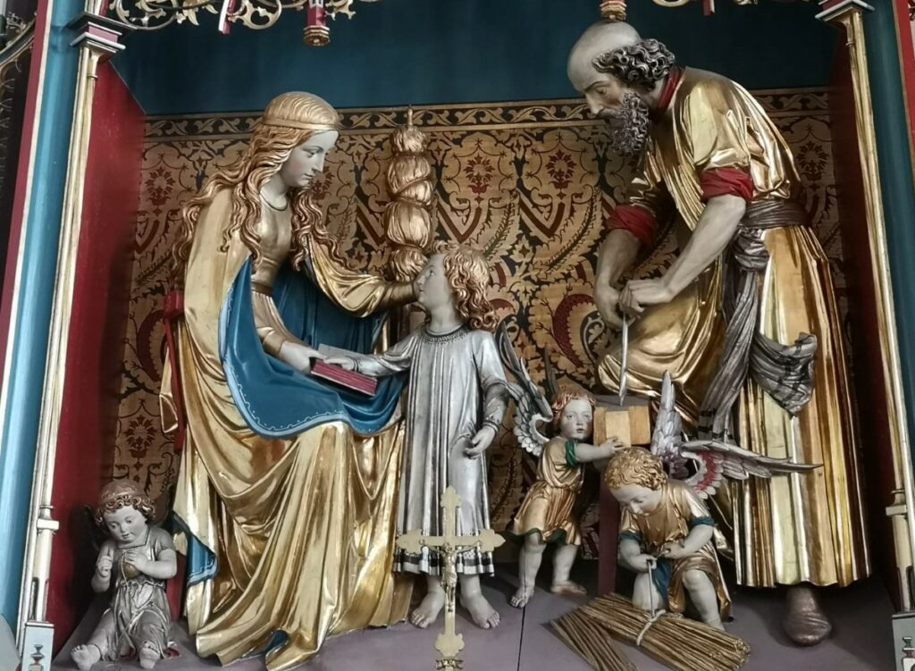 An Josefstag war Hütekindermarkt und Starkbieranstich ...