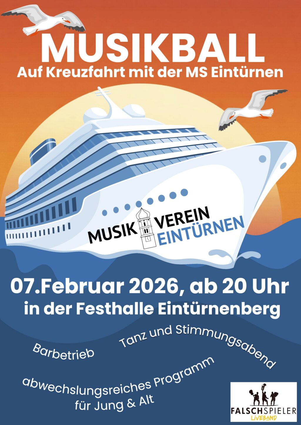 Musikverein Eintürnen lädt zu Ball - dieBildschirmzeitung